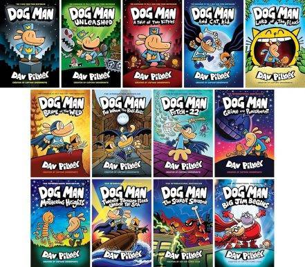 Dog Man Series Complete Set (Books 1-13) - Ridisale